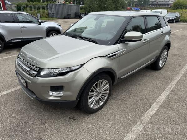 Brown Land Rover Range Rover Evoque 2012 in Riga, with an engine capacity of 2.20 L and mileage of 186 thousand km for 6000 €, photo 6 on AUTOMOTO.COM.LV