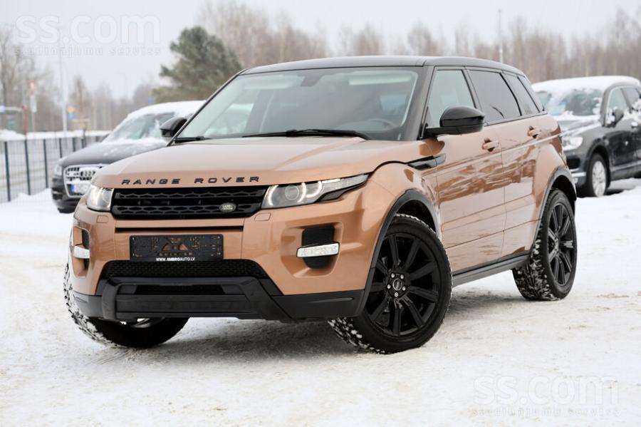 Brown Land Rover Range Rover Evoque 2014 in Jelgava, with an engine capacity of 2.20 L and mileage of 0 thousand km for 12500 €, photo 1 on AUTOMOTO.COM.LV