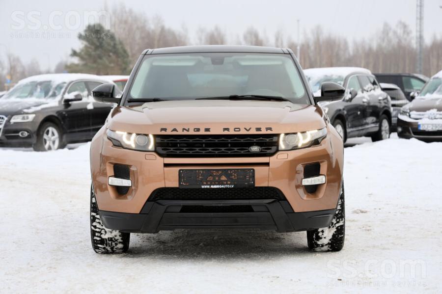 Brown Land Rover Range Rover Evoque 2014 in Jelgava, with an engine capacity of 2.20 L and mileage of 0 thousand km for 12500 €, photo 2 on AUTOMOTO.COM.LV