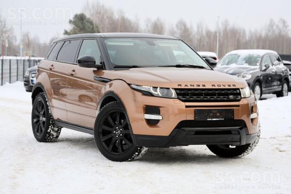Brown Land Rover Range Rover Evoque 2014 in Jelgava, with an engine capacity of 2.20 L and mileage of 0 thousand km for 12500 €, photo 3 on AUTOMOTO.COM.LV