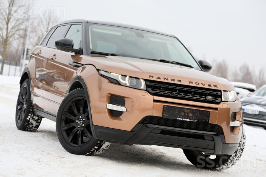Brown Land Rover Range Rover Evoque 2014 in Jelgava, with an engine capacity of 2.20 L and mileage of 0 thousand km for 12500 €, photo 5 on AUTOMOTO.COM.LV