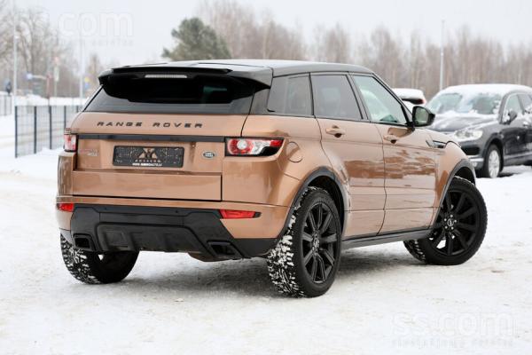 Brown Land Rover Range Rover Evoque 2014 in Jelgava, with an engine capacity of 2.20 L and mileage of 0 thousand km for 12500 €, photo 7 on AUTOMOTO.COM.LV