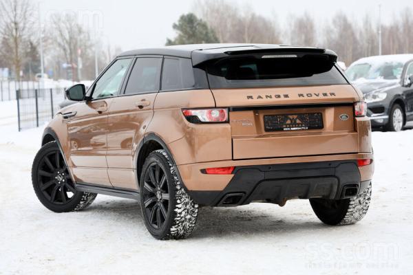 Brown Land Rover Range Rover Evoque 2014 in Jelgava, with an engine capacity of 2.20 L and mileage of 0 thousand km for 12500 €, photo 9 on AUTOMOTO.COM.LV