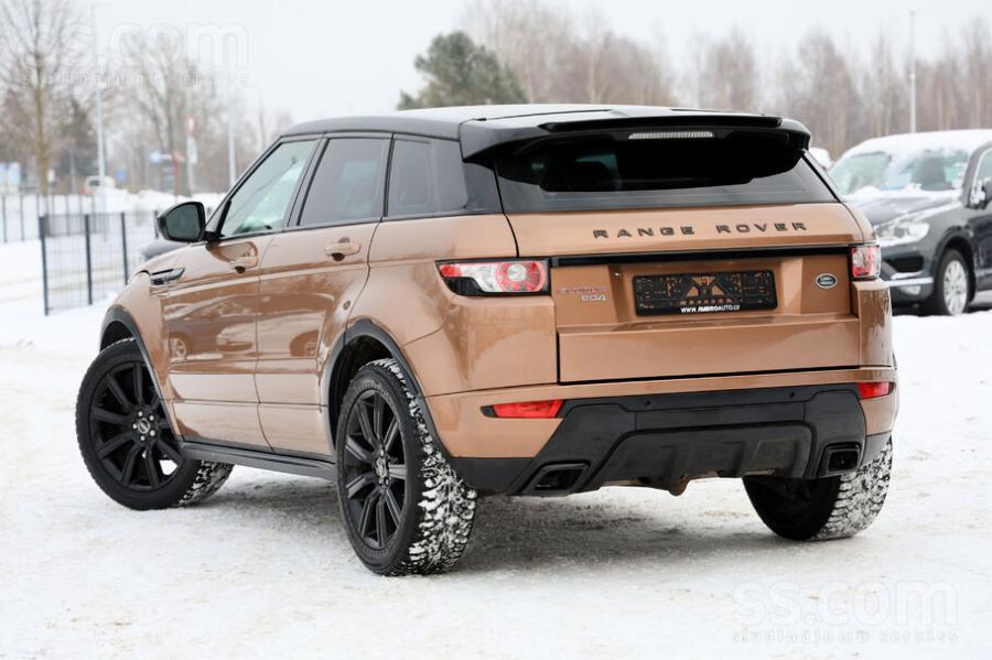 Brown Land Rover Range Rover Evoque 2014 in Jelgava, with an engine capacity of 2.20 L and mileage of 0 thousand km for 12500 €, photo 9 on AUTOMOTO.COM.LV