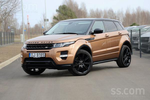 Brūns Land Rover Range Rover Evoque 2014 Jelgava, ar dzinēja tilpumu 2.20 L un nobraukumu 0 tūkst. km par 12500 €, foto 1 vietnē AUTOMOTO.COM.LV