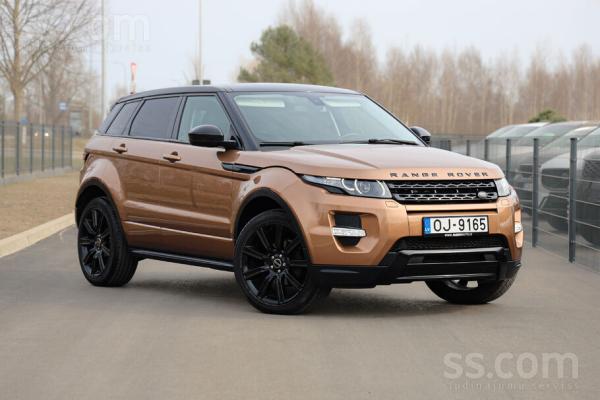 Brūns Land Rover Range Rover Evoque 2014 Jelgava, ar dzinēja tilpumu 2.20 L un nobraukumu 0 tūkst. km par 12500 €, foto 3 vietnē AUTOMOTO.COM.LV