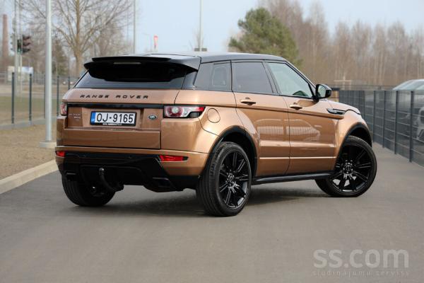 Brūns Land Rover Range Rover Evoque 2014 Jelgava, ar dzinēja tilpumu 2.20 L un nobraukumu 0 tūkst. km par 12500 €, foto 5 vietnē AUTOMOTO.COM.LV