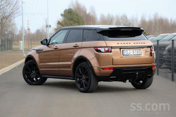 Brūns Land Rover Range Rover Evoque 2014 Jelgava, ar dzinēja tilpumu 2.20 L un nobraukumu 0 tūkst. km par 12500 €, foto 7 vietnē AUTOMOTO.COM.LV