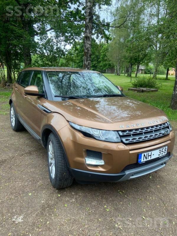 Brūns Land Rover Range Rover Evoque 2014 Rīga, ar dzinēja tilpumu 2.20 L un nobraukumu 169 tūkst. km par 15000 €, foto 3 vietnē AUTOMOTO.COM.LV