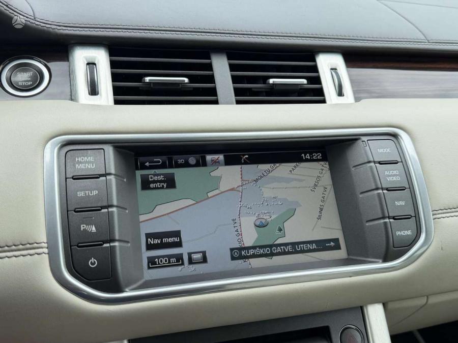 Brūns Land Rover Range Rover Evoque 2014 Utena, ar dzinēja tilpumu 2.18 L un nobraukumu 242 tūkst. km par 9750 €, foto 29 vietnē AUTOMOTO.COM.LV