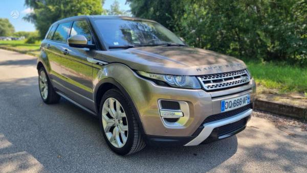 Brūns Land Rover Range Rover Evoque 2015 Tauragė, ar dzinēja tilpumu 2.18 L un nobraukumu 174 tūkst. km par 9900 €, foto 3 vietnē AUTOMOTO.COM.LV