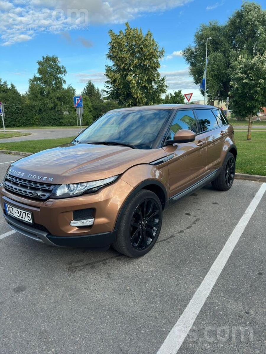 Brown Land Rover Range Rover Evoque 2015 in Riga, with an engine capacity of 2.20 L and mileage of 172 thousand km for 9500 €, photo 1 on AUTOMOTO.COM.LV