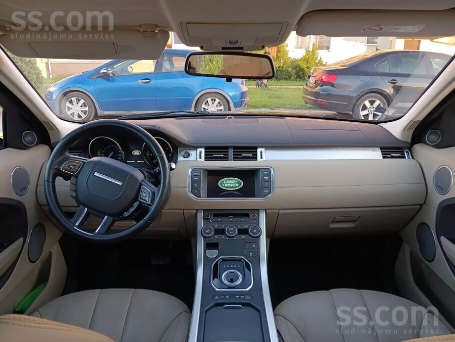 Brown Land Rover Range Rover Evoque 2015 in Riga, with an engine capacity of 2.20 L and mileage of 172 thousand km for 9500 €, photo 6 on AUTOMOTO.COM.LV