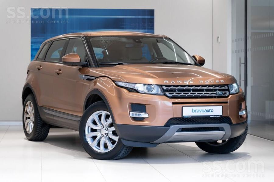 Brown Land Rover Range Rover Evoque 2015 in Riga, with an engine capacity of 2.20 L and mileage of 167 thousand km for 8990 €, photo 3 on AUTOMOTO.COM.LV
