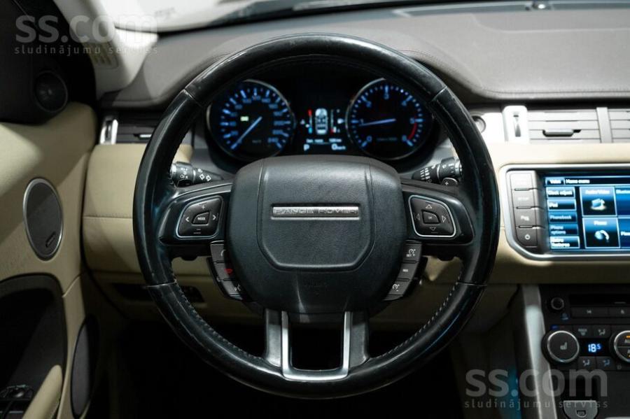 Brown Land Rover Range Rover Evoque 2015 in Riga, with an engine capacity of 2.20 L and mileage of 167 thousand km for 8990 €, photo 9 on AUTOMOTO.COM.LV