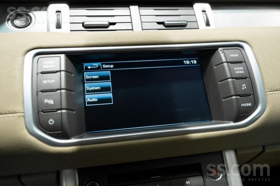 Brown Land Rover Range Rover Evoque 2015 in Riga, with an engine capacity of 2.20 L and mileage of 167 thousand km for 8990 €, photo 21 on AUTOMOTO.COM.LV
