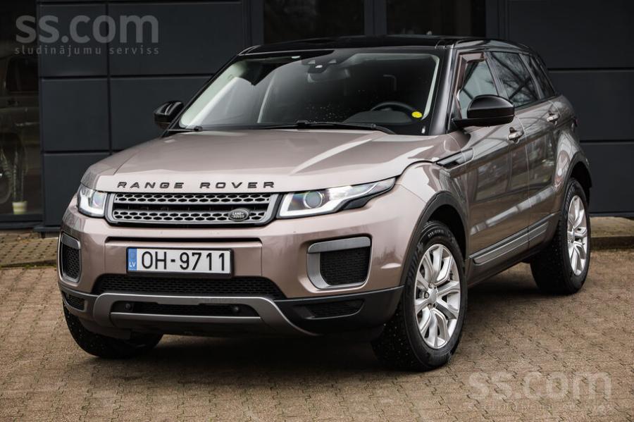 Brown Land Rover Range Rover Evoque 2016 in Jelgava, with an engine capacity of 2.00 L and mileage of 178 thousand km for 13999 €, photo 4 on AUTOMOTO.COM.LV