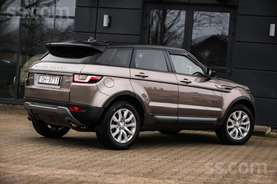 Brown Land Rover Range Rover Evoque 2016 in Jelgava, with an engine capacity of 2.00 L and mileage of 178 thousand km for 13999 €, photo 10 on AUTOMOTO.COM.LV
