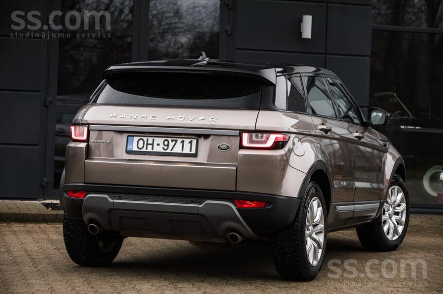 Brown Land Rover Range Rover Evoque 2016 in Jelgava, with an engine capacity of 2.00 L and mileage of 178 thousand km for 13999 €, photo 12 on AUTOMOTO.COM.LV