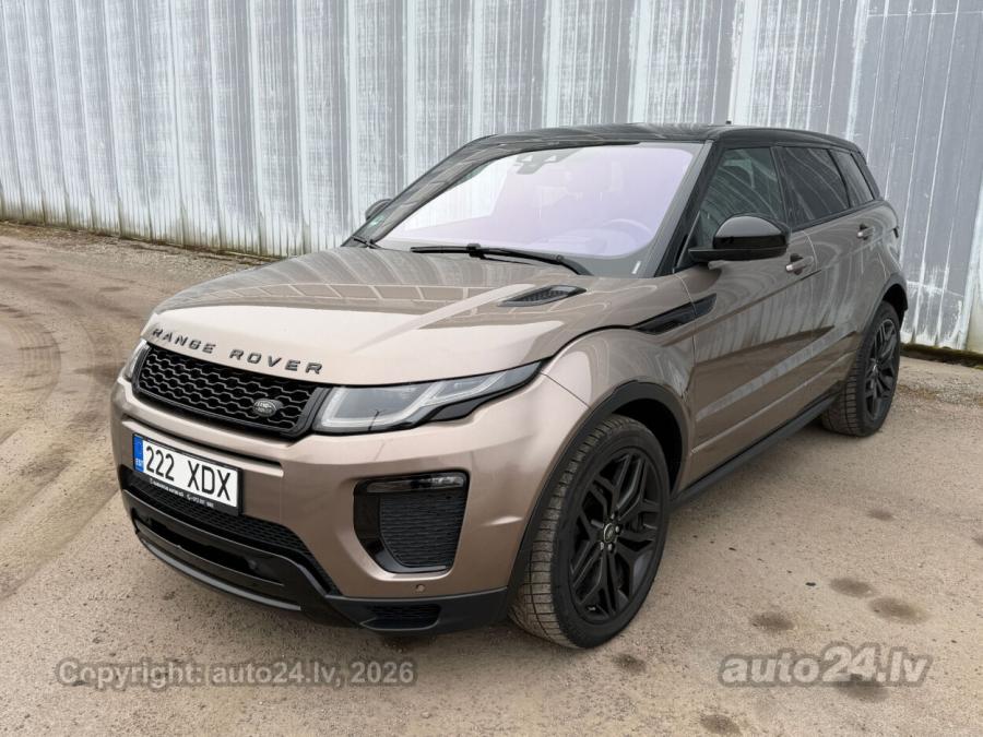 Brown Land Rover Range Rover Evoque 2016 in Paide, with an engine capacity of 2.00 L and mileage of 219 thousand km for 14990 €, photo 1 on AUTOMOTO.COM.LV