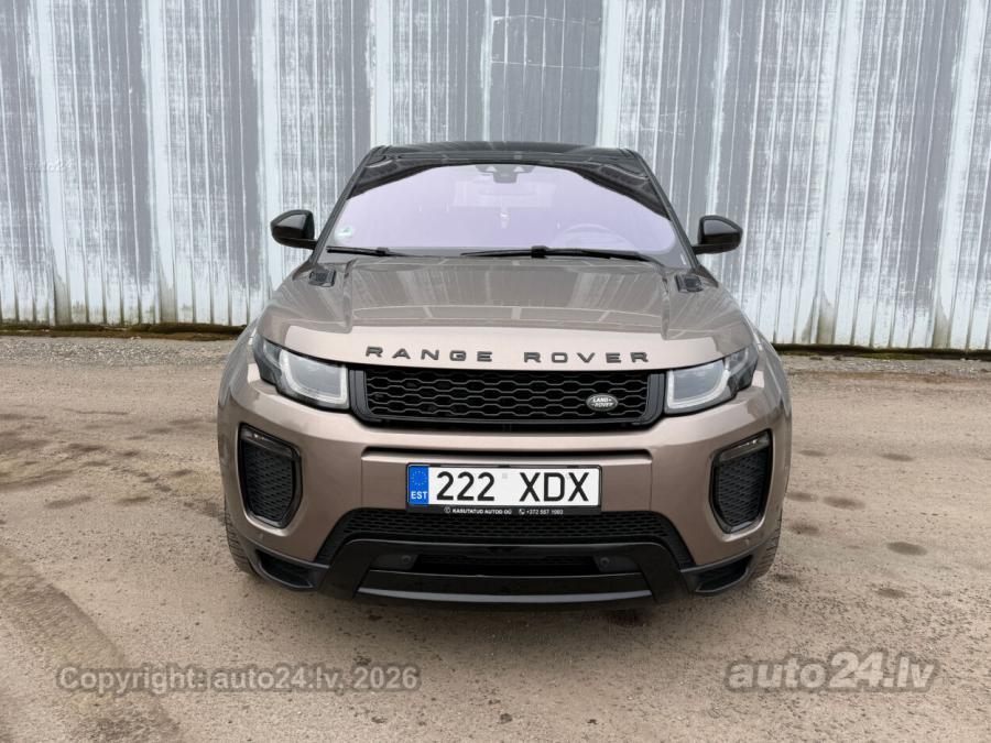 Brown Land Rover Range Rover Evoque 2016 in Paide, with an engine capacity of 2.00 L and mileage of 219 thousand km for 14990 €, photo 3 on AUTOMOTO.COM.LV
