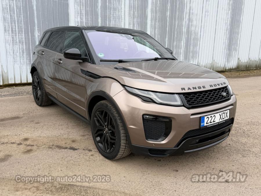 Brown Land Rover Range Rover Evoque 2016 in Paide, with an engine capacity of 2.00 L and mileage of 219 thousand km for 14990 €, photo 4 on AUTOMOTO.COM.LV
