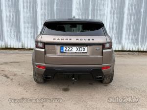 Brown Land Rover Range Rover Evoque 2016 in Paide, with an engine capacity of 2.00 L and mileage of 219 thousand km for 14990 €, photo 7 on AUTOMOTO.COM.LV