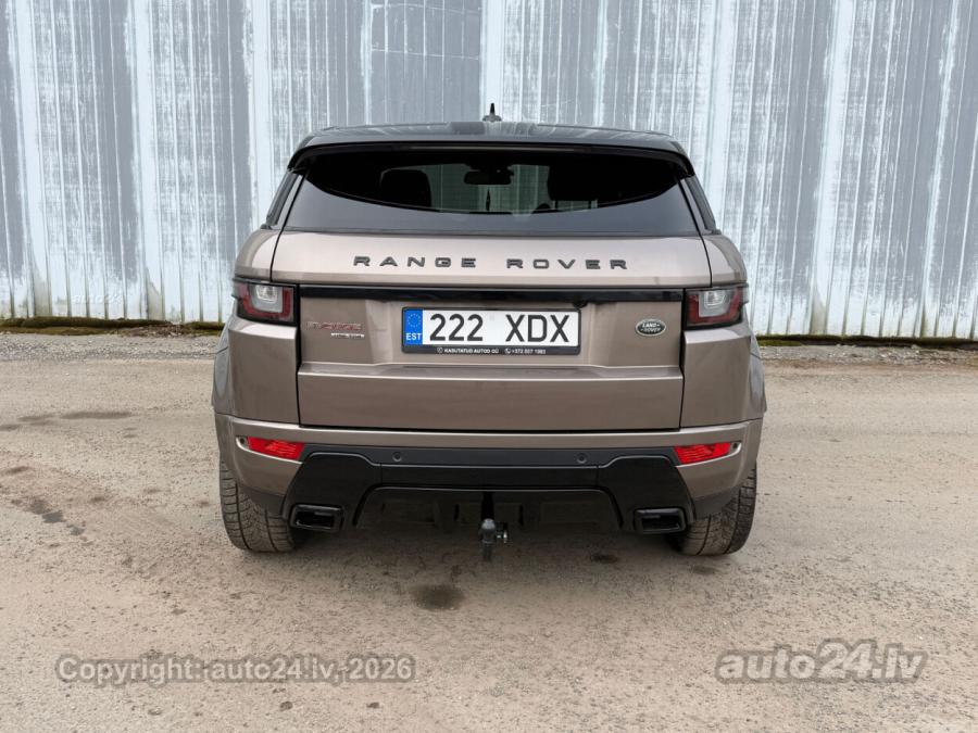 Brown Land Rover Range Rover Evoque 2016 in Paide, with an engine capacity of 2.00 L and mileage of 219 thousand km for 14990 €, photo 7 on AUTOMOTO.COM.LV