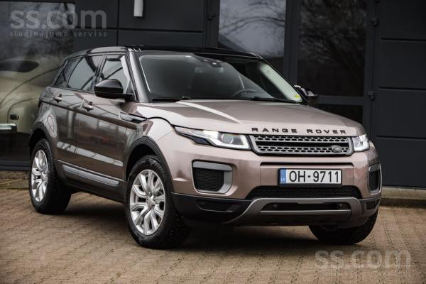 Brown Land Rover Range Rover Evoque 2016 in Jelgava, with an engine capacity of 2.00 L and mileage of 178 thousand km for 14999 €, photo 5 on AUTOMOTO.COM.LV