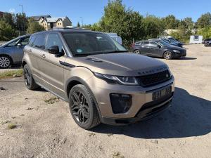 Brown Land Rover Range Rover Evoque 2016 in Alytus, with an engine capacity of 2.00 L and mileage of 196 thousand km for 5999 €, photo  on AUTOMOTO.COM.LV