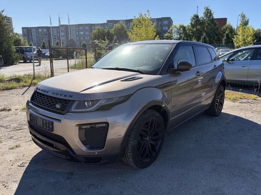 Brown Land Rover Range Rover Evoque 2016 in Alytus, with an engine capacity of 2.00 L and mileage of 196 thousand km for 5999 €, photo 3 on AUTOMOTO.COM.LV