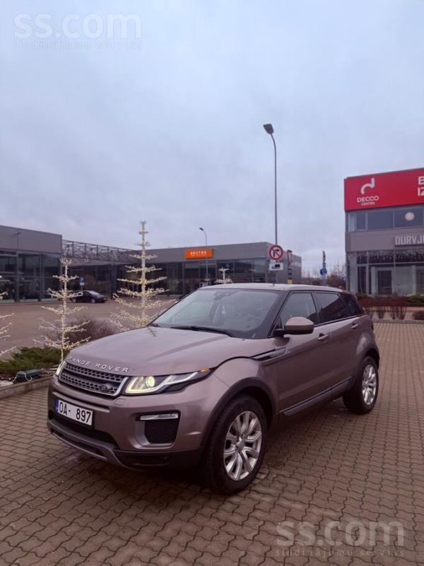 Brown Land Rover Range Rover Evoque 2017 in Riga, with an engine capacity of 2.00 L and mileage of 172 thousand km for 12990 €, photo 2 on AUTOMOTO.COM.LV