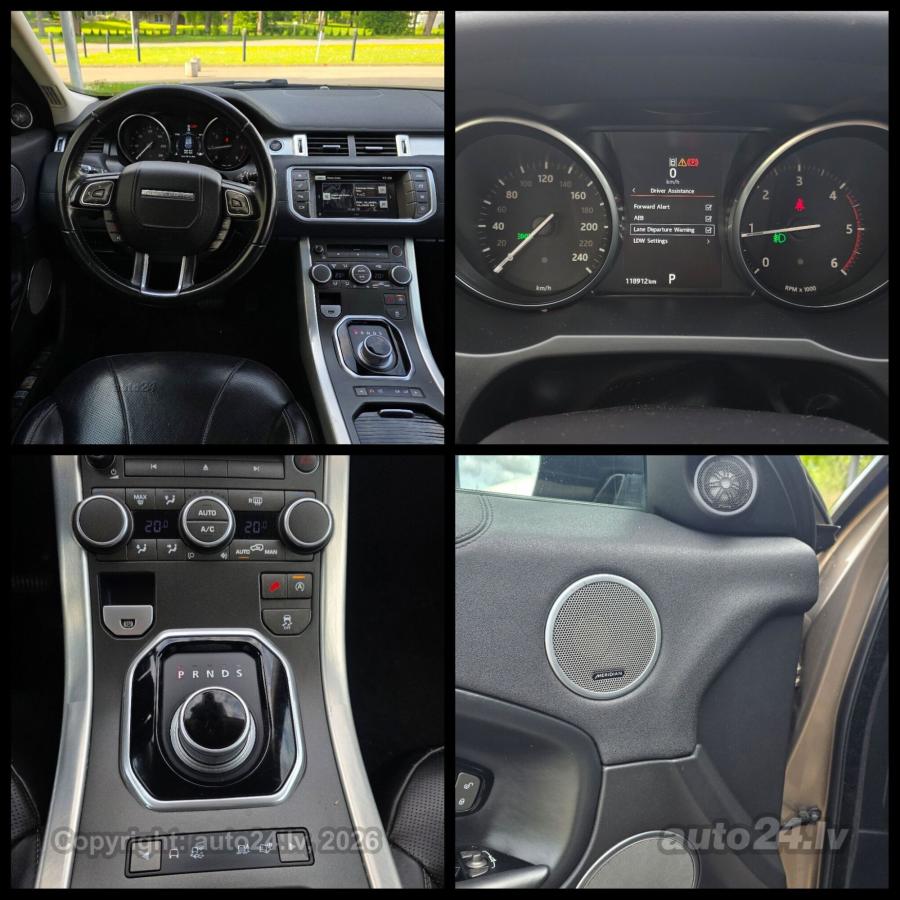 Brown Land Rover Range Rover Evoque 2017 in Viljandi, with an engine capacity of 2.00 L and mileage of 118 thousand km for 14999 €, photo 20 on AUTOMOTO.COM.LV