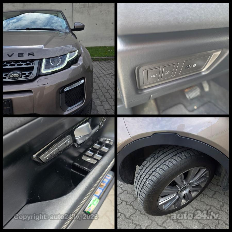 Brown Land Rover Range Rover Evoque 2017 in Viljandi, with an engine capacity of 2.00 L and mileage of 118 thousand km for 14999 €, photo 22 on AUTOMOTO.COM.LV