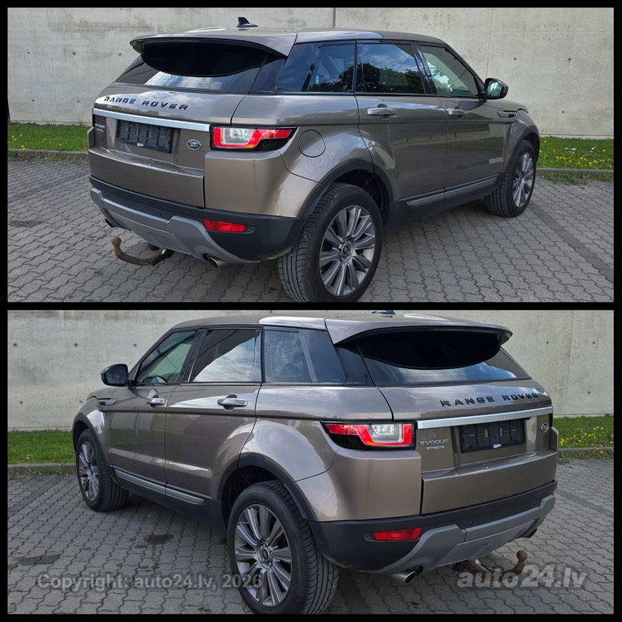Brown Land Rover Range Rover Evoque 2017 in Viljandi, with an engine capacity of 2.00 L and mileage of 118 thousand km for 14999 €, photo 24 on AUTOMOTO.COM.LV