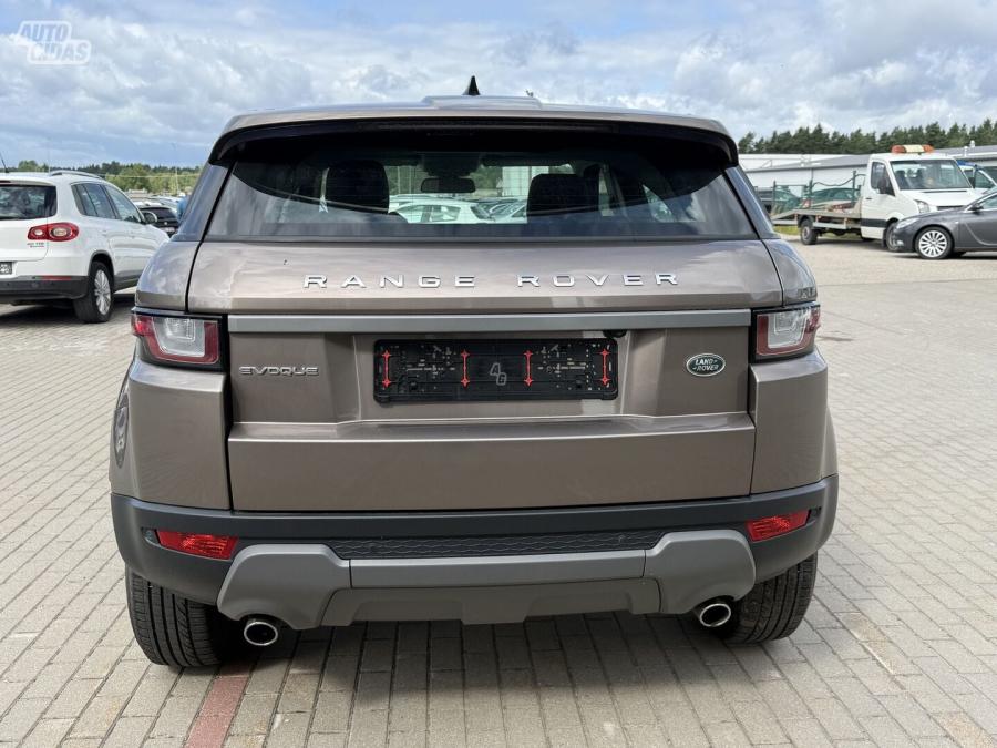 Brown Land Rover Range Rover Evoque 2018 in Utena, with an engine capacity of 2.00 L and mileage of 71 thousand km for 15300 €, photo 9 on AUTOMOTO.COM.LV