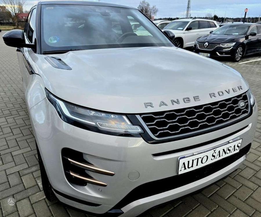 Brown Land Rover Range Rover Evoque 2019 in Taurage, with an engine capacity of 2.00 L and mileage of 97 thousand km for 17500 €, photo 10 on AUTOMOTO.COM.LV
