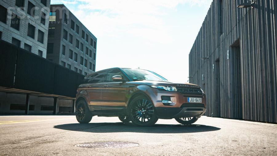 Brūns Land Rover Range Rover Evoque 2014 Rīga, ar dzinēja tilpumu 2.20 L un nobraukumu 170 tūkst. km par 11000 €, foto 1 vietnē AUTOMOTO.COM.LV