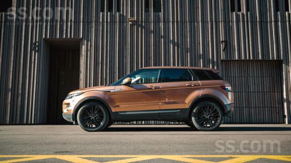 Brown Land Rover Range Rover Evoque 2014 in Riga, with an engine capacity of 2.20 L and mileage of 170 thousand km for 11000 €, photo 5 on AUTOMOTO.COM.LV