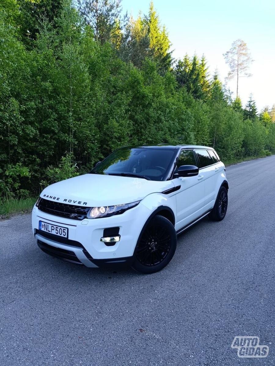 Land Rover Range Rover Evoque 2012 Viļņa, ar dzinēja tilpumu 2.20 L un nobraukumu 212 tūkst. km par 12500 €, foto 1 vietnē AUTOMOTO.COM.LV