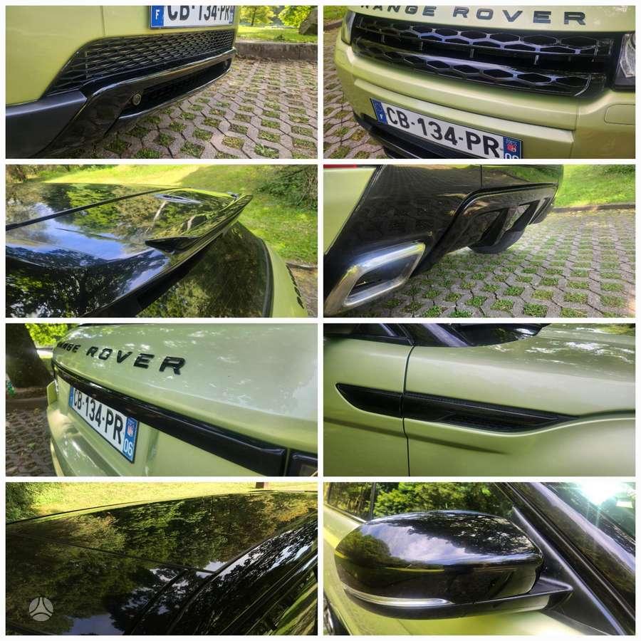 Land Rover Range Rover Evoque 2012 Viļņa, ar dzinēja tilpumu 2.20 L un nobraukumu 207 tūkst. km par 11600 €, foto 5 vietnē AUTOMOTO.COM.LV