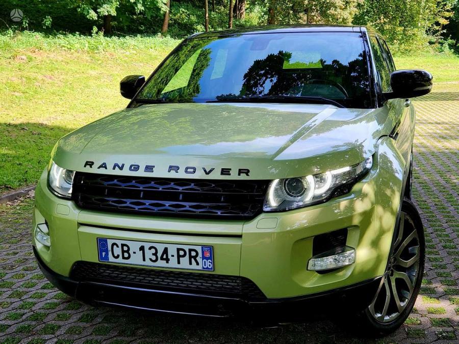 Land Rover Range Rover Evoque 2012 Viļņa, ar dzinēja tilpumu 2.20 L un nobraukumu 207 tūkst. km par 11600 €, foto 7 vietnē AUTOMOTO.COM.LV