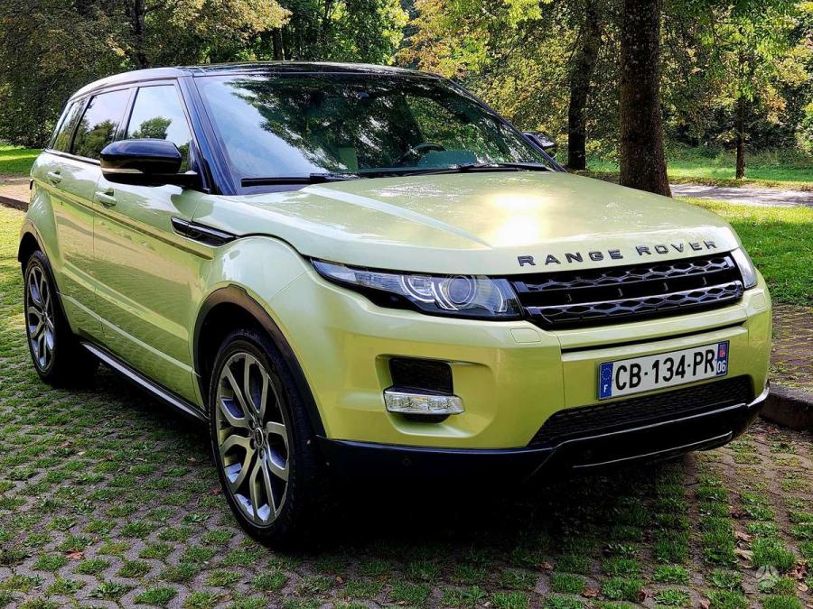 Land Rover Range Rover Evoque 2012 Viļņa, ar dzinēja tilpumu 2.20 L un nobraukumu 207 tūkst. km par 11600 €, foto 45 vietnē AUTOMOTO.COM.LV
