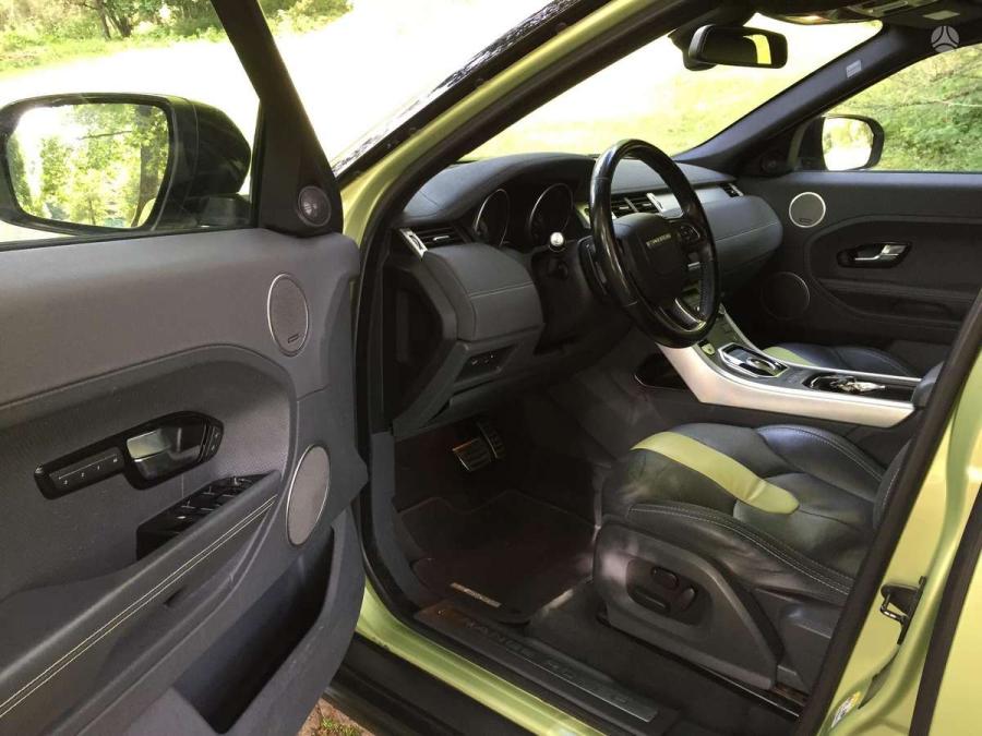 Land Rover Range Rover Evoque 2012 Viļņa, ar dzinēja tilpumu 2.20 L un nobraukumu 207 tūkst. km par 10900 €, foto 53 vietnē AUTOMOTO.COM.LV