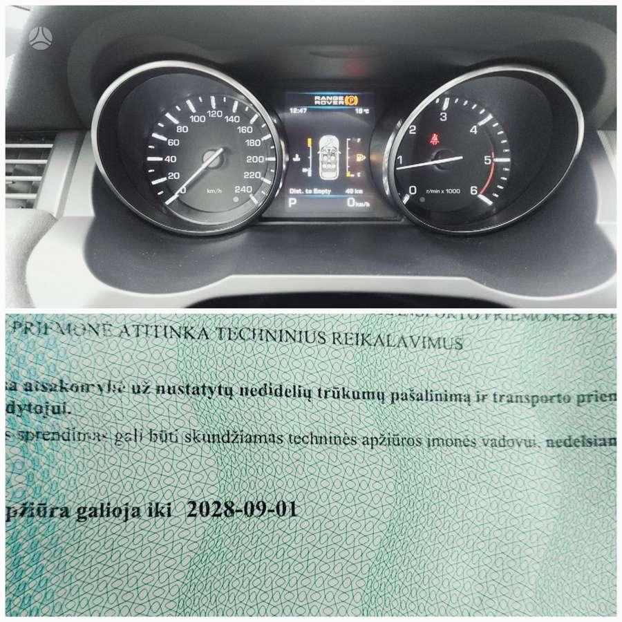 Land Rover Range Rover Evoque 2012 Viļņa, ar dzinēja tilpumu 2.20 L un nobraukumu 163 tūkst. km par 11200 €, foto 4 vietnē AUTOMOTO.COM.LV