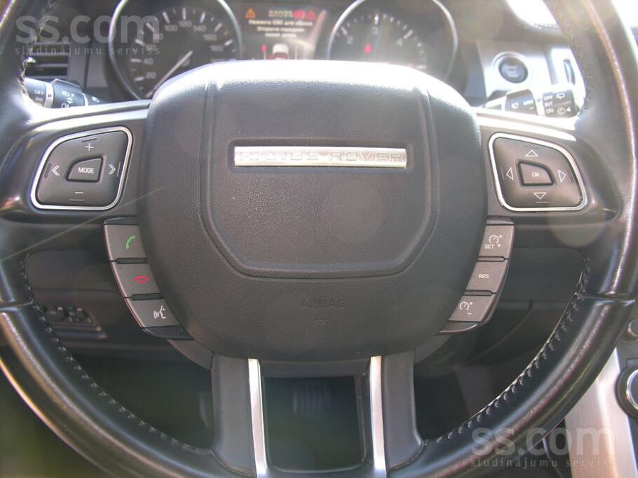 Land Rover Range Rover Evoque 2013 Rīga, ar dzinēja tilpumu 2.20 L un nobraukumu 330 tūkst. km par 8950 €, foto 12 vietnē AUTOMOTO.COM.LV
