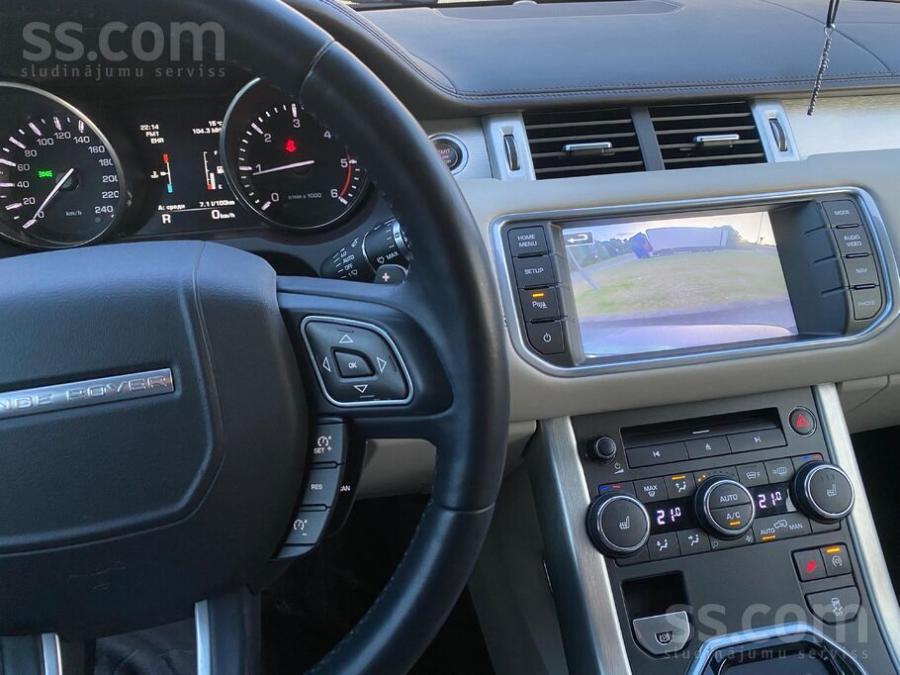 Land Rover Range Rover Evoque 2014 Rīga, ar dzinēja tilpumu 2.20 L un nobraukumu 163 tūkst. km par 14500 €, foto 14 vietnē AUTOMOTO.COM.LV