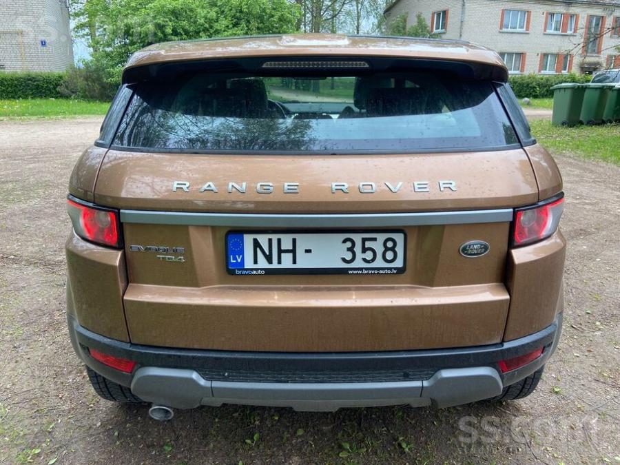 Land Rover Range Rover Evoque 2014 Rīga, ar dzinēja tilpumu 2.20 L un nobraukumu 172 tūkst. km par 12500 €, foto 8 vietnē AUTOMOTO.COM.LV
