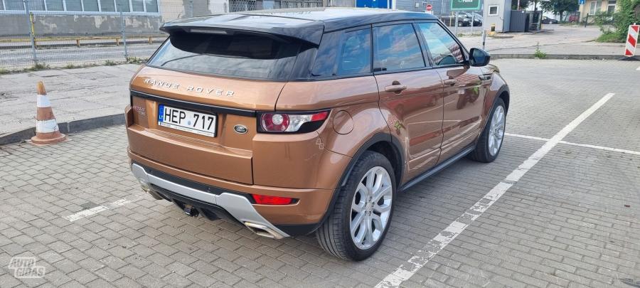 Land Rover Range Rover Evoque 2014 in Vilnius, with an engine capacity of 2.20 L and mileage of 198 thousand km for 12500 €, photo 8 on AUTOMOTO.COM.LV