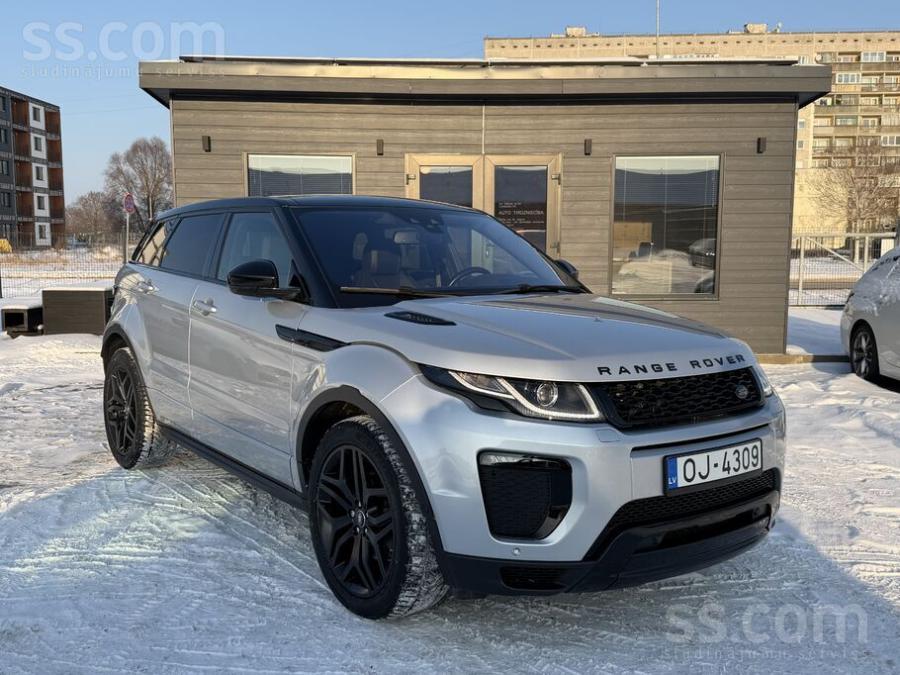 Land Rover Range Rover Evoque 2017 Jelgava, ar dzinēja tilpumu 2.00 L un nobraukumu 0 tūkst. km par 14750 €, foto 1 vietnē AUTOMOTO.COM.LV
